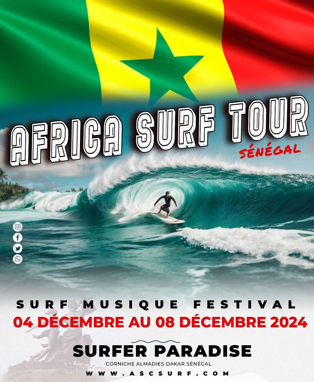 Vidéo L'Africa Surf Tour s'invite au Sénégal : Un festival de vagues et ...