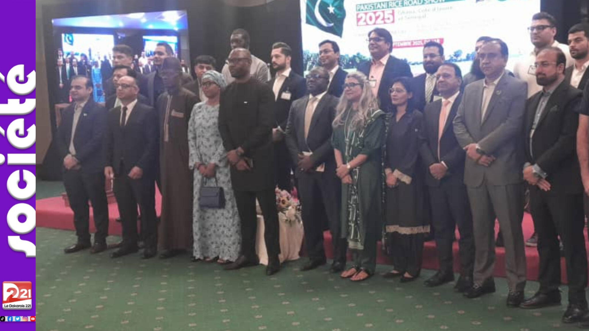 Célébration officielle du "Pakistan Rice Road Show" à Dakar ce 1er ...